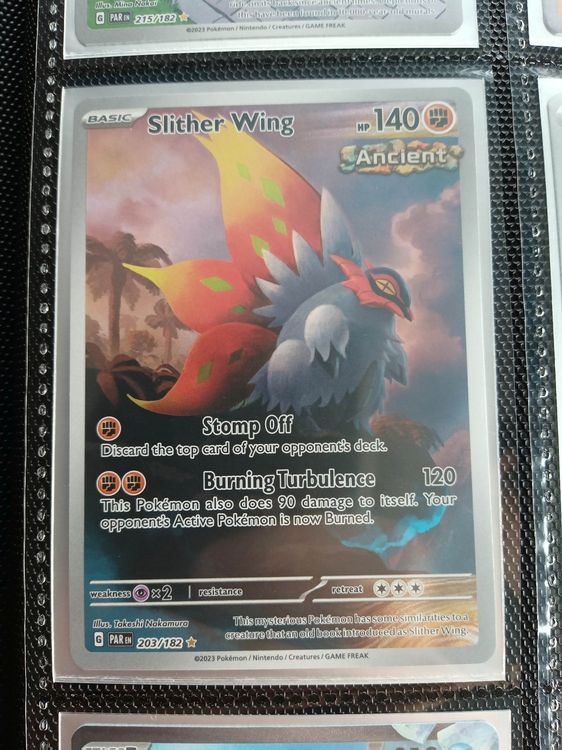Slither Wing Alternate Art - Paradox Rift Pokemon Englisch (Gebraucht ...