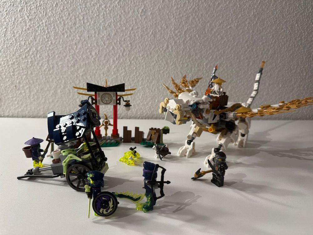 LEGO Ninjago 70734 – Meister Wus Drache – vollständig (Neu (gemäss ...