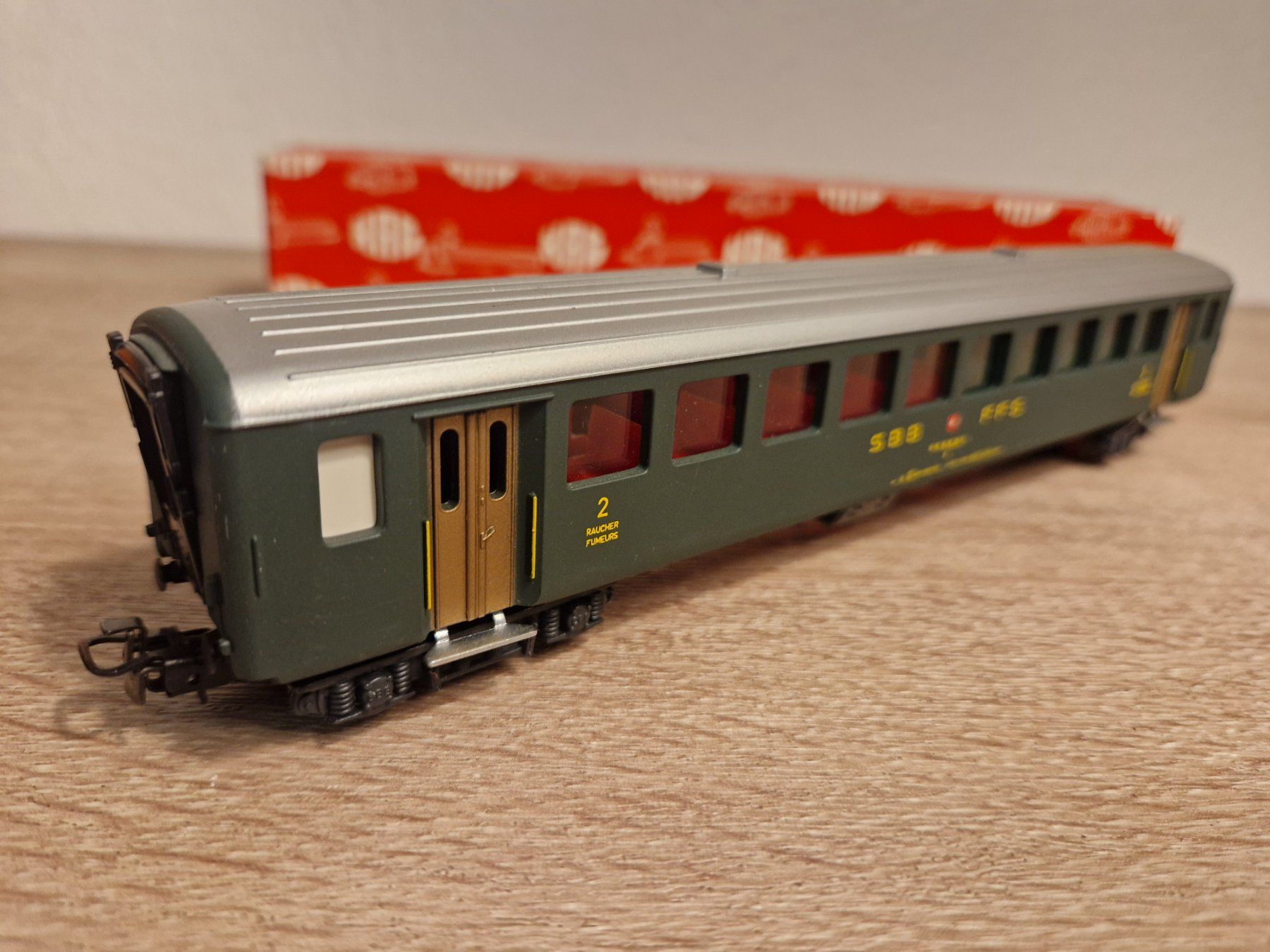 Hag 400 Personenwagen 2.Kl SBB H0 (1) (D'occasion) à St-Aubin-Sauges ...