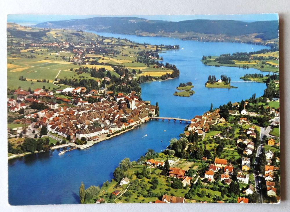Stein am Rhein mit Utersee, Flugaufnahme | Kaufen auf Ricardo