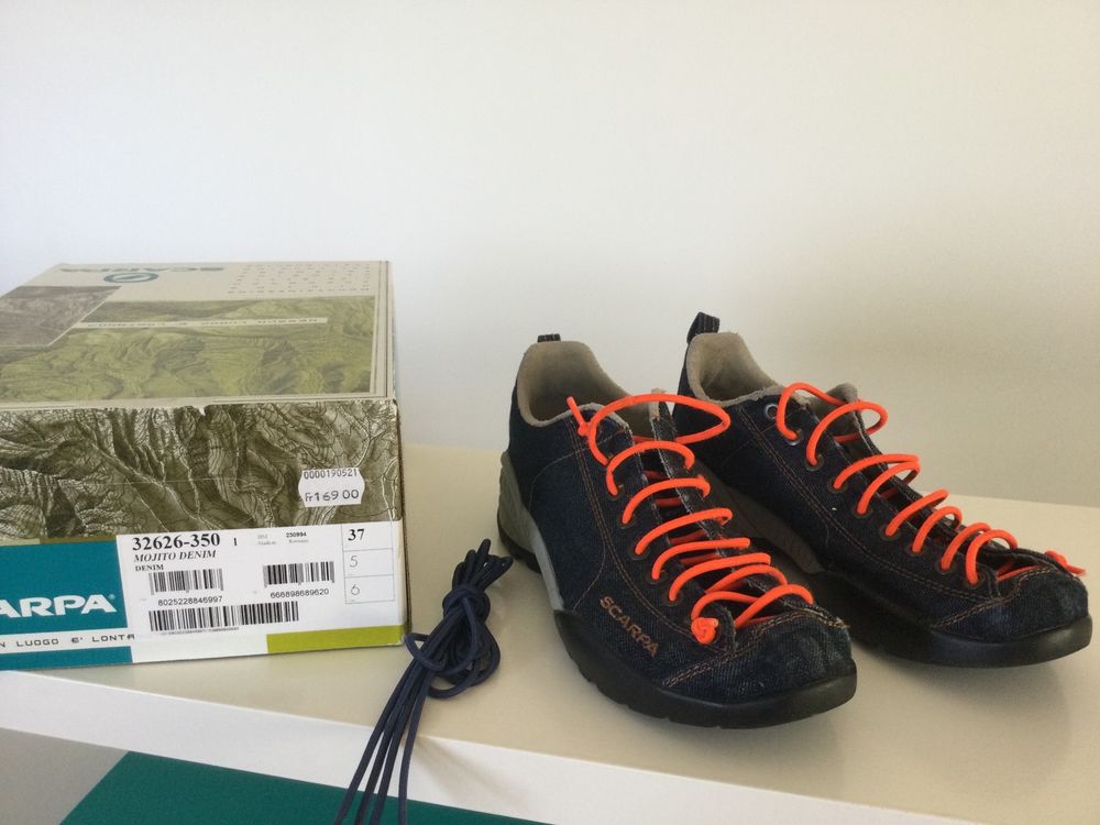 Sneaker SCARPA modello MOJITO in jeans nr. 37 (Gebraucht) in Castel San ...