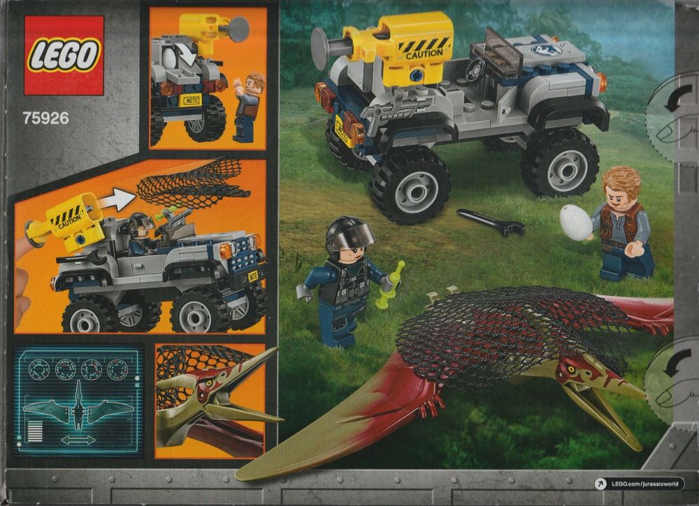 LEGO JURASSIC WORLD 75926 PTERANODON CHASE new (Neu und ...