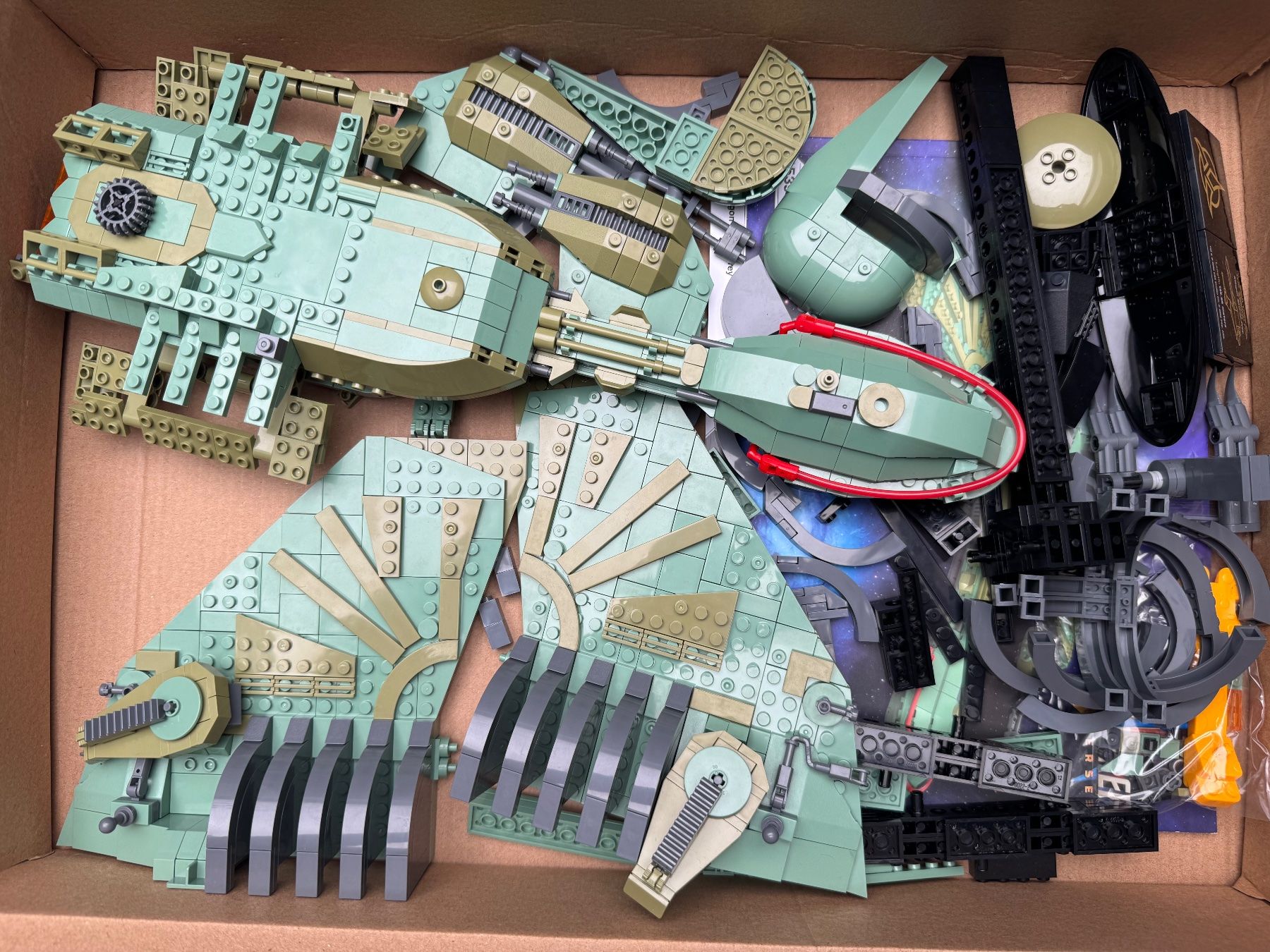 LEGO-Alternative: BlueBrixx Star Trek Klingonen-Schiff (Gebraucht) in ...