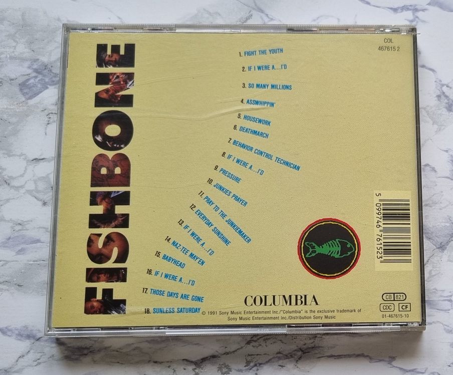 cd FISHBONE -The reality of my surroundings - 1991 VG++ | Kaufen auf Ricardo