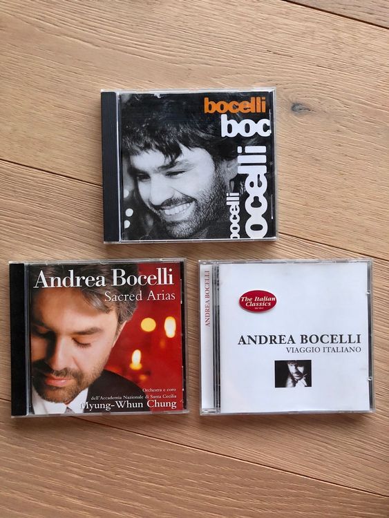 3 Andrea Bocelli CDs als Set | Kaufen auf Ricardo