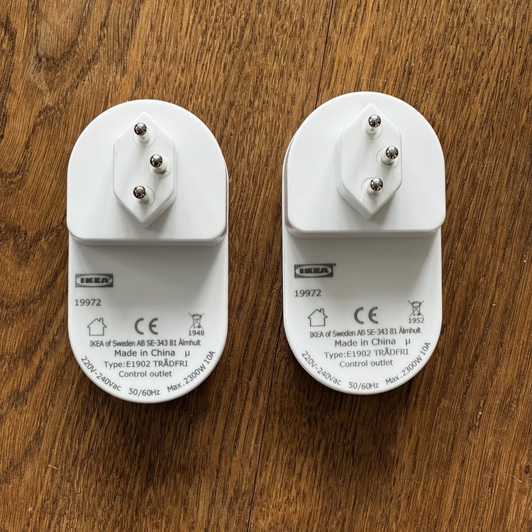 2x IKEA TRÅDFRI Steckdose funkgesteuert, smart (Gebraucht) in Obfelden ...