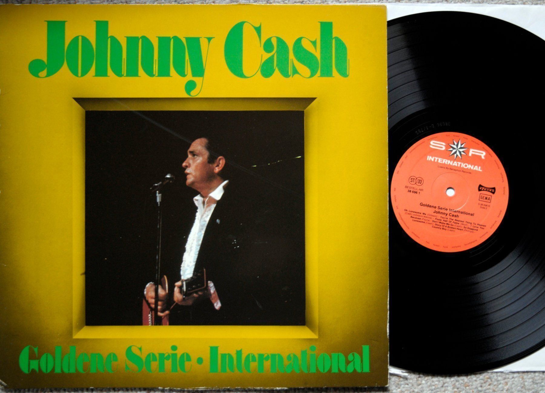LP USA Country Star Johnny Cash I Walk The Line LP GEWASCHEN (Gebraucht ...