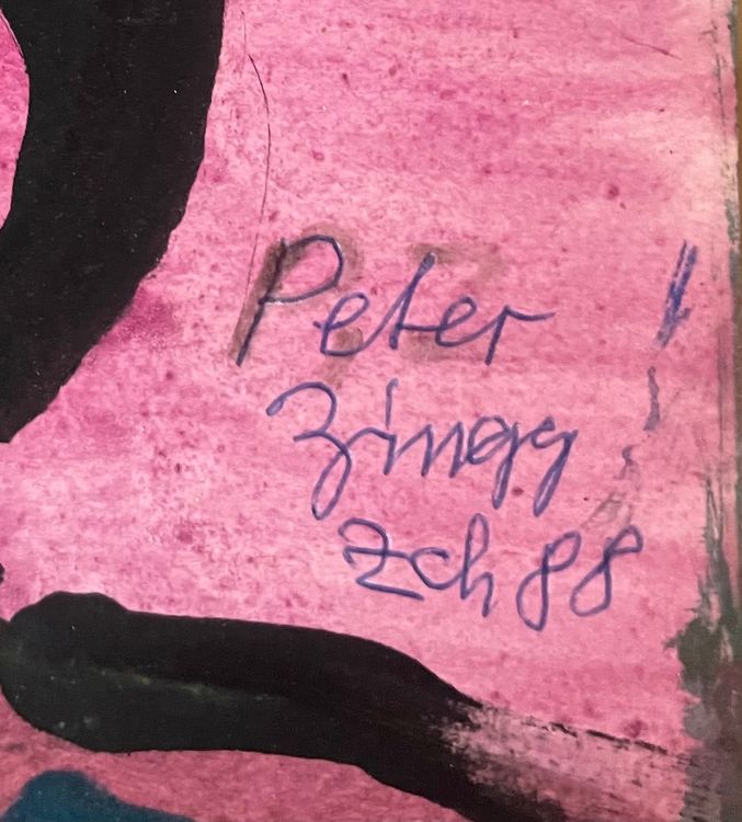 Peter Zingg Art-Brut Mischtechnik (Gebraucht) in für CHF 10 – mit ...