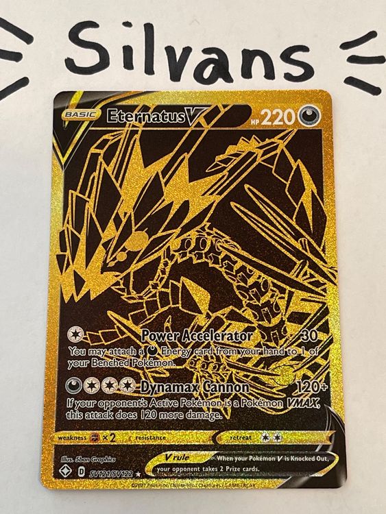 Eternatus V Gold Shining Fates Glänzendes Schicksal EN | Kaufen auf Ricardo