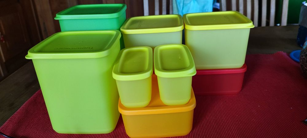 Tupper Cubix Set 8 er Behälter neu (Neu und originalverpackt) in ...