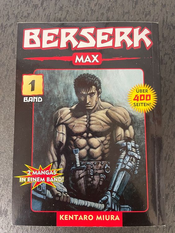 Manga BERSERK, Max, Band 1, ab 16 Jahre (Gebraucht) in Füllinsdorf für ...