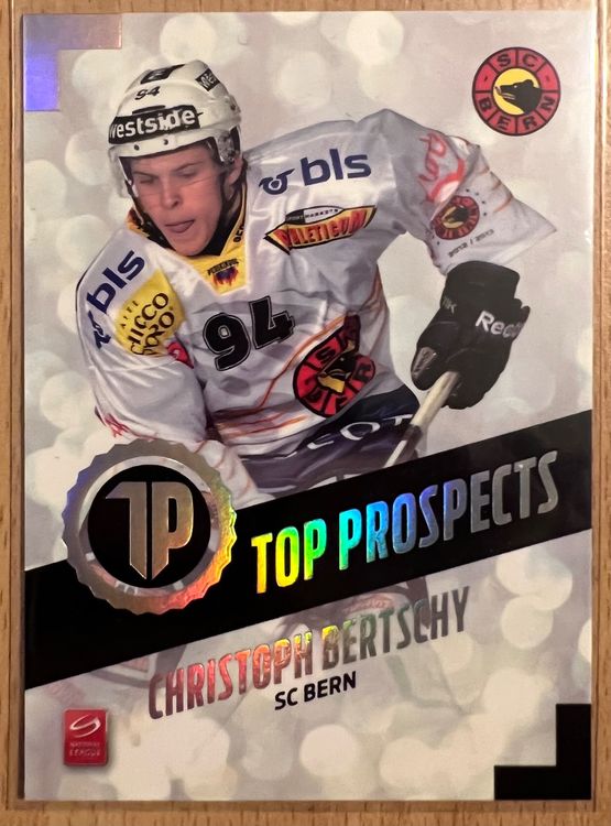 2012-13 SNL Top Prospets Christoph Bertschy /30 SC Bern (Neu (gemäss ...