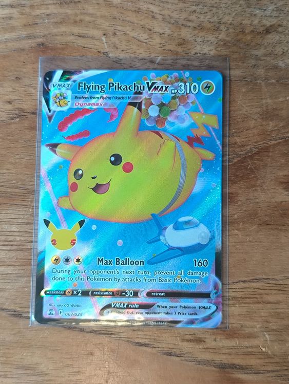 Pokemon TCG Flying Pikachu VMAX Celebrations (ENG) (Neu (gemäss ...