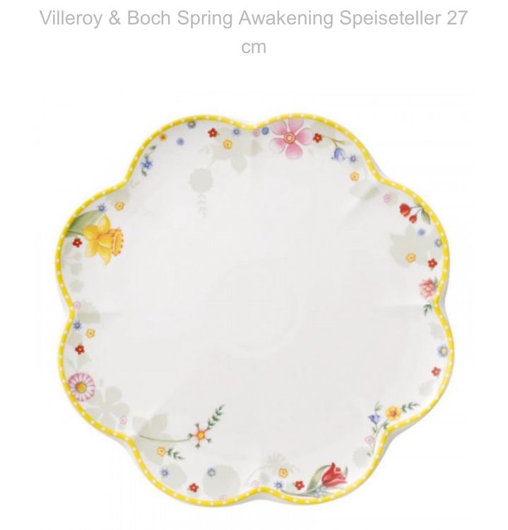 2 Villeroy Boch Teller Spring Awaking (Gebraucht) in Steinhausen für ...