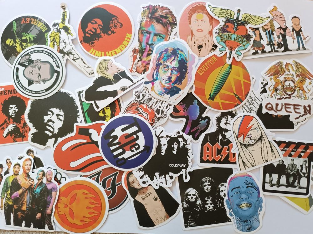 50x Sticker Rock History Set 3 (Neu und originalverpackt) in Vogelsang ...