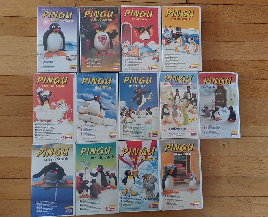 13 VHS Pingu (Gebraucht) in Uitikon Waldegg für CHF 20 – mit Lieferung ...