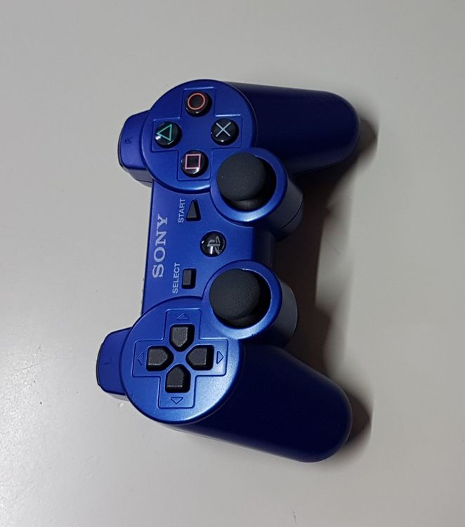 PS 3 Sony Dualshock3 Wireless Controller Blau (Gebraucht) in Schüpfheim für CHF 28.8 – mit ...
