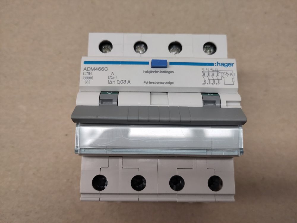 FI-LS Hager 16A C 30mA (Gebraucht) in Schmitten FR für CHF 100 – mit ...