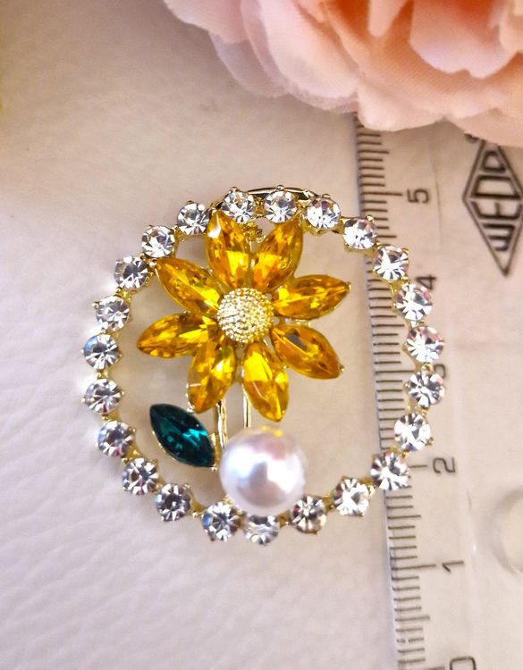 broche #12, style classique, art-deco/ neue Brosche | Kaufen auf Ricardo