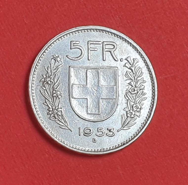 5 Franken 1953 „Silber“ | Kaufen auf Ricardo