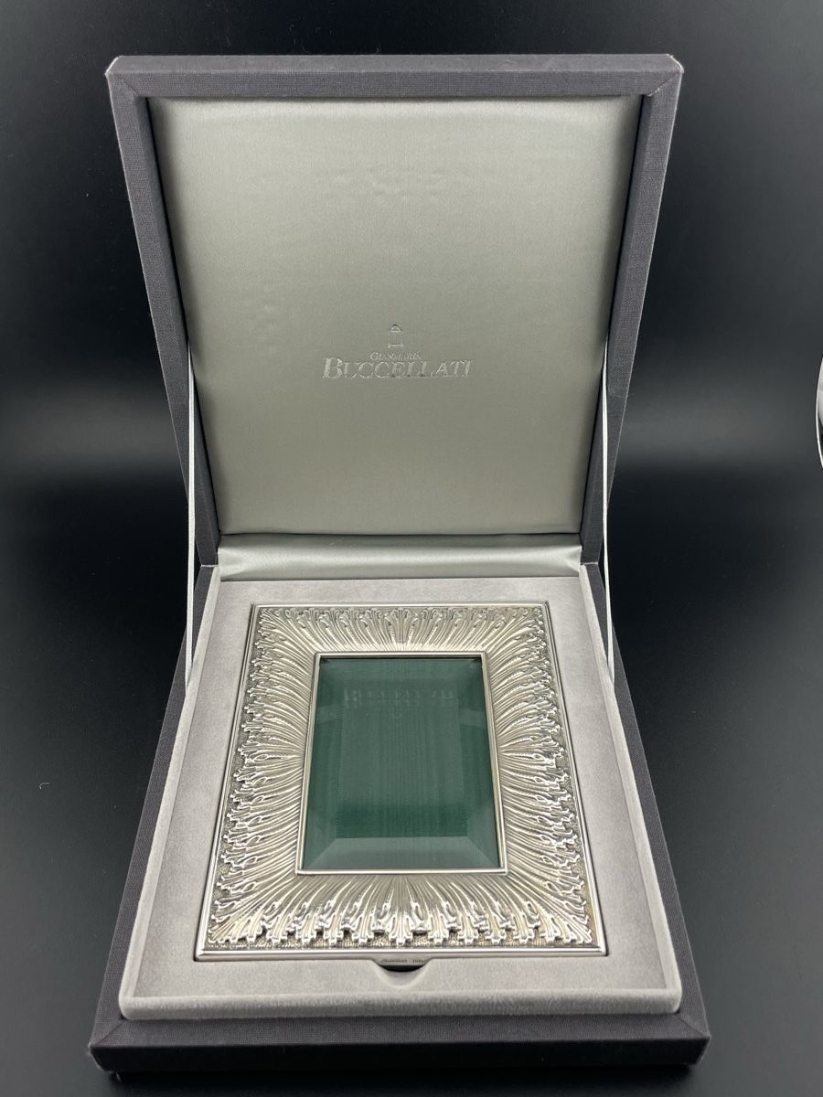 Buccellati Italia - Sterling Silver Picture Frame Linenfold (Nuovo ...