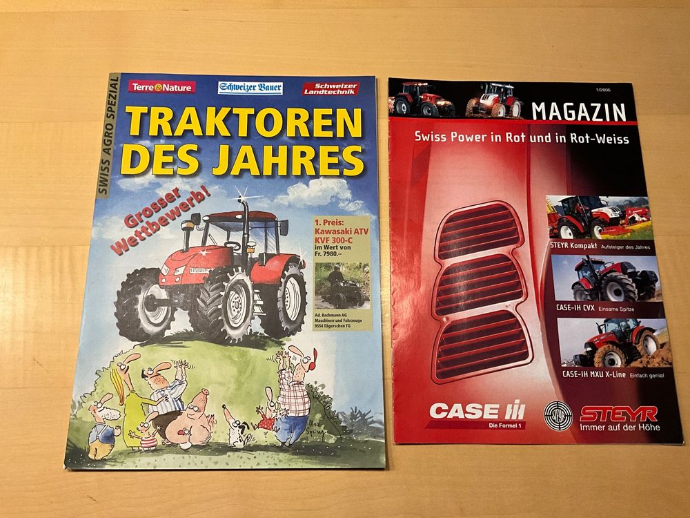 Steyr Case Traktor Prospekt. (Gebraucht) in Schänis für CHF 1 – mit ...