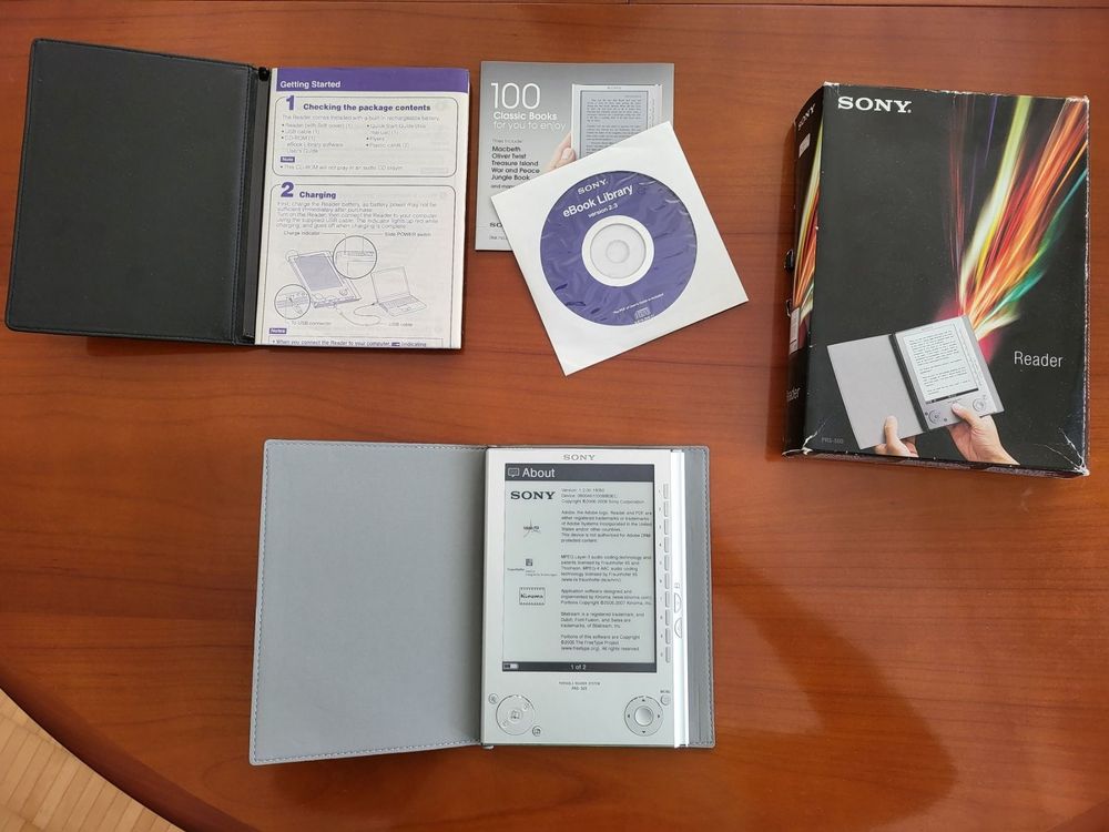 SONY PRS-505 e Reader ab 10.- (Neu (gemäss Beschreibung)) in Rombach ...