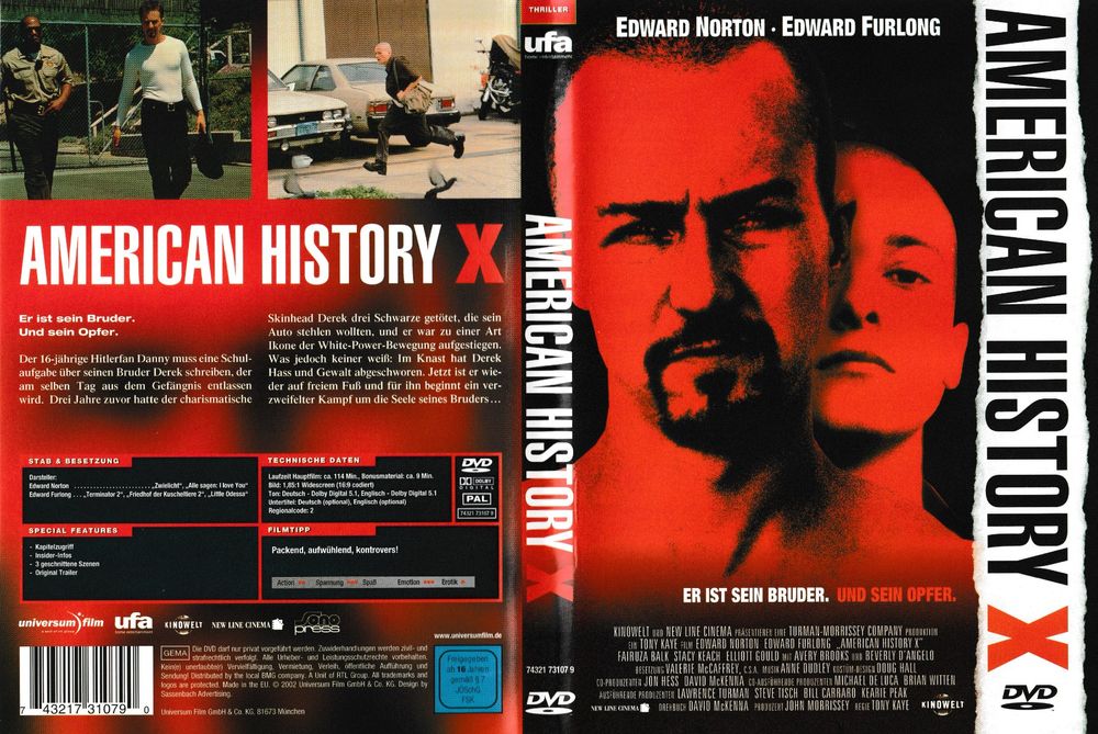DVD - American History X (Gebraucht) in Langnau am Albis für CHF 1 ...
