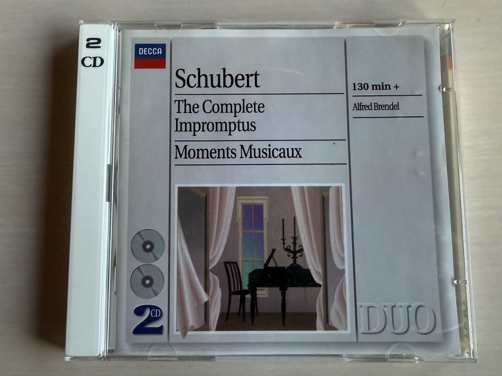 Schubert - Complete Impromptus, Moments Musicaux, 2CD (Gebraucht) in Oberried Brienz für CHF 2 ...