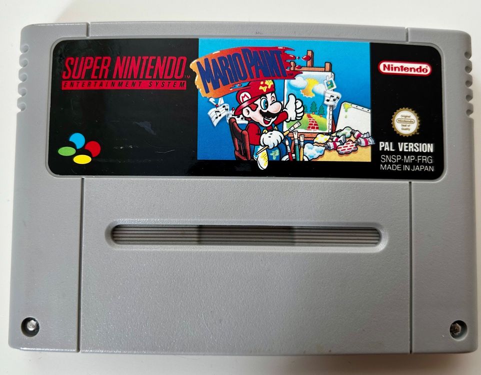 Mario Paint SNES Super Nintendo PAL | Kaufen auf Ricardo