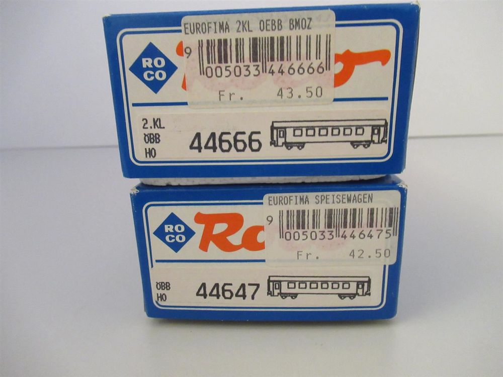 Roco 44647 + 44666 ÖBB Personenwagen DC (Gebraucht) in Basel für CHF 60 ...
