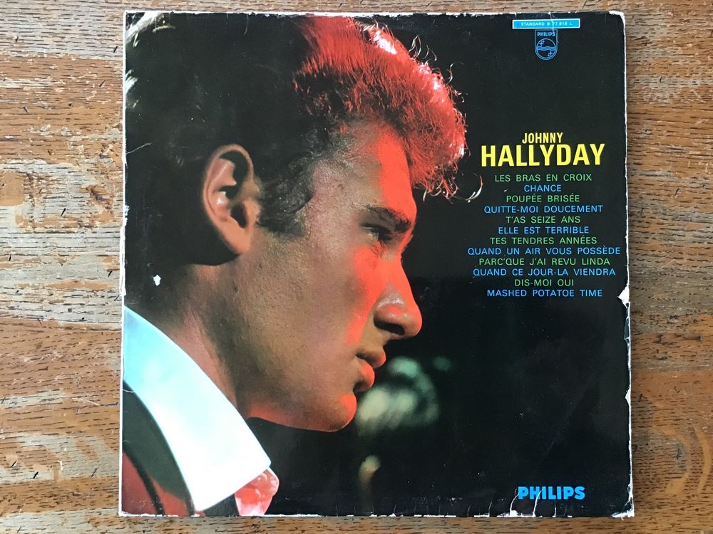 LP Johnny Hallyday « Les bras en croix » | Kaufen auf Ricardo