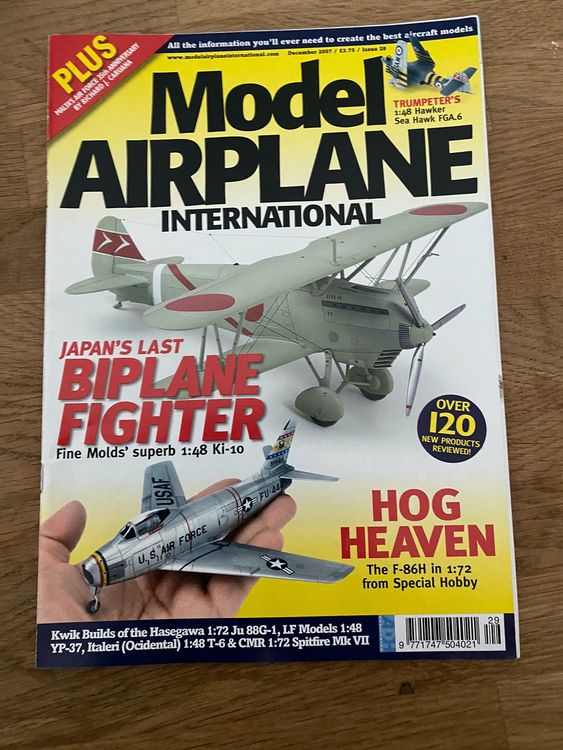 MAG ENG MODEL AIRPLANE INTERNAT. ISSUE 29 DECEMBER 2007 (Gebraucht) in ...