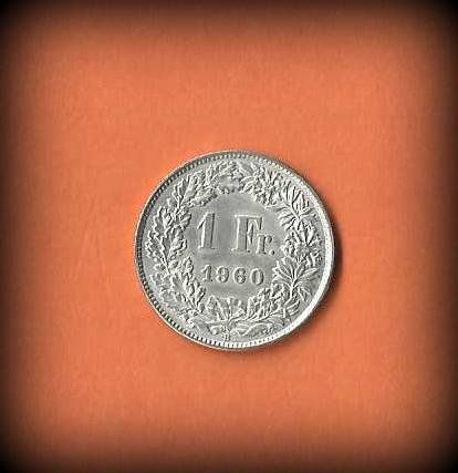 Münze 1Fr. 1960 Silber (Gebraucht) in Worben für CHF 4 – mit Lieferung auf Ricardo kaufen