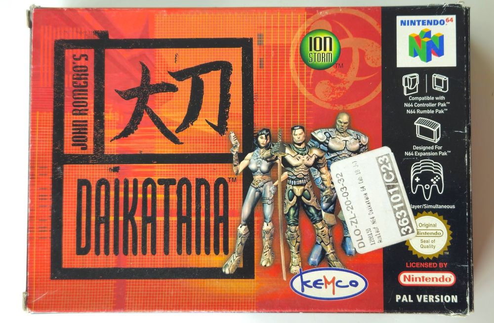 Selten /!\ Daikatana (Nintendo 64) | Kaufen auf Ricardo