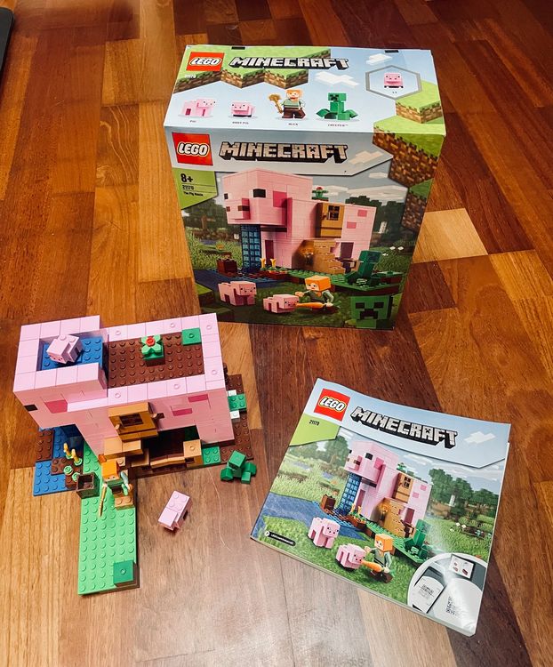 Lego Minecraft 21170 - The Pig House (2021) (Gebraucht) in Frick für CHF 28 – mit Lieferung auf ...