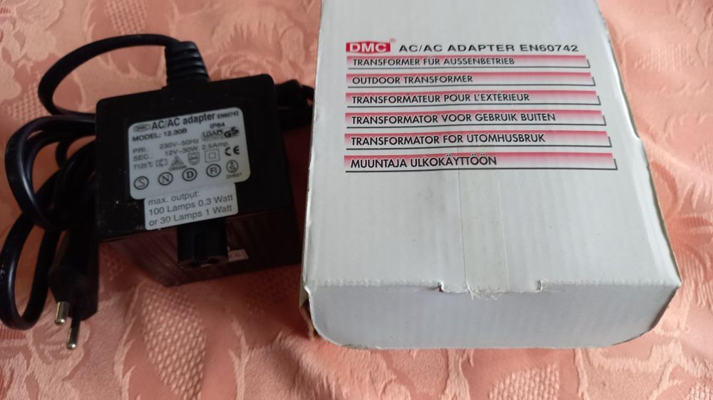 TRANSFORMATORE DMC AC ADAPTER EN 60742 12V 24 V (Gebraucht) in Wohlen ...