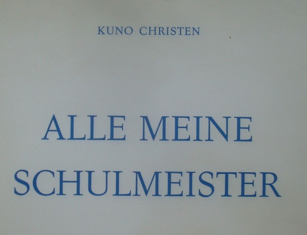Lebenserinnerungen von Kuno Christen aus Ringgenberg BE | Kaufen auf ...