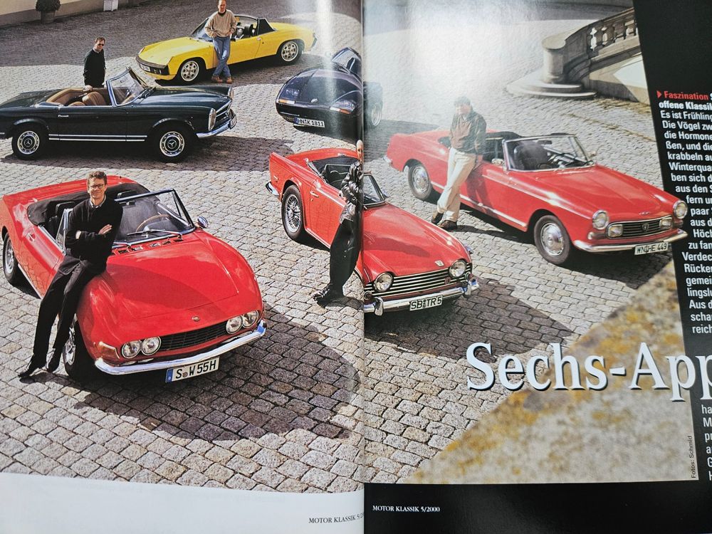 Motor Klassik /00 Opel Diplomat Montecarlo 914 Dino Lotus xx (Gebraucht ...