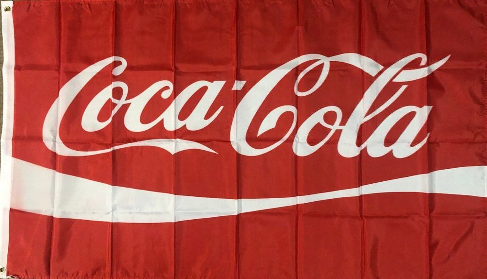 Fahne Coca Cola Coke Enjoy Zero Flasche Dose Flag Getränk | Kaufen auf ...