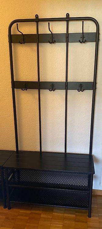 IKEA Pinnig Coat rack with shoe storage bench (Gebraucht) in Uster für ...