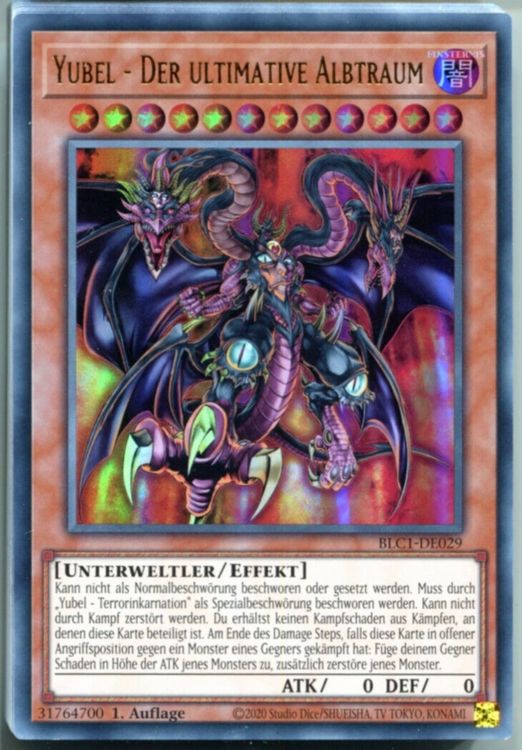YuGiOh Yubel - Der ultimative Albtraum | UR | Kaufen auf Ricardo