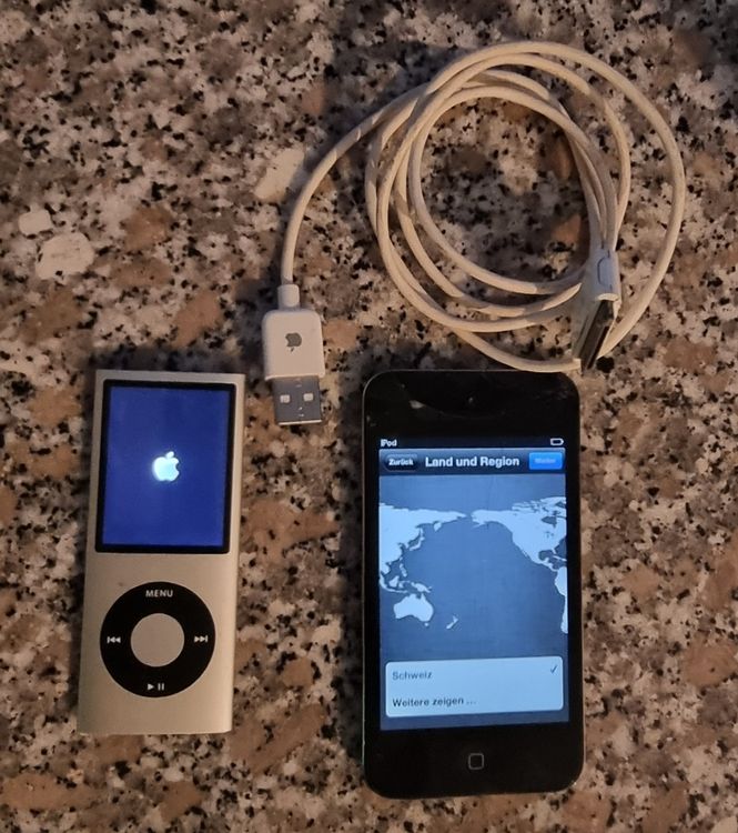 2 x Ipods - ipod Nano 8gb - ipod Touch 32gb | Kaufen auf Ricardo