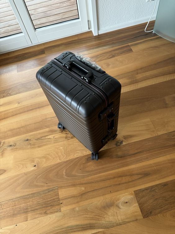 SWISS Aluminium Collection Trolley S, Schwarz matt (Neu (gemäss ...