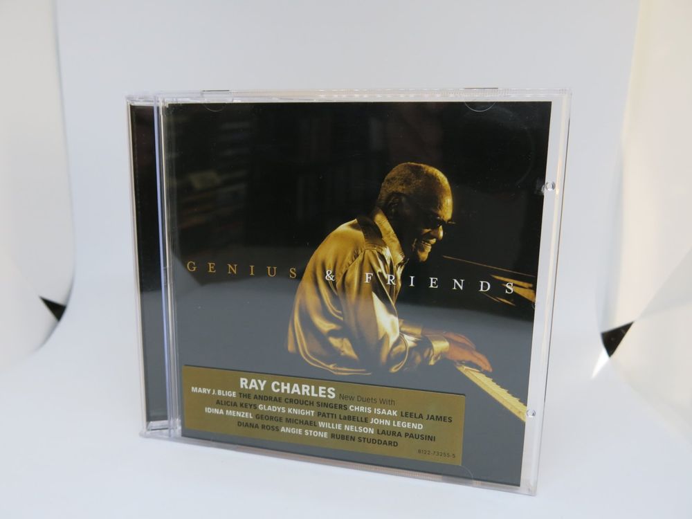 CD: Ray Charles – Genius & Friends Willie Nelson Alicia Keys (Gebraucht ...
