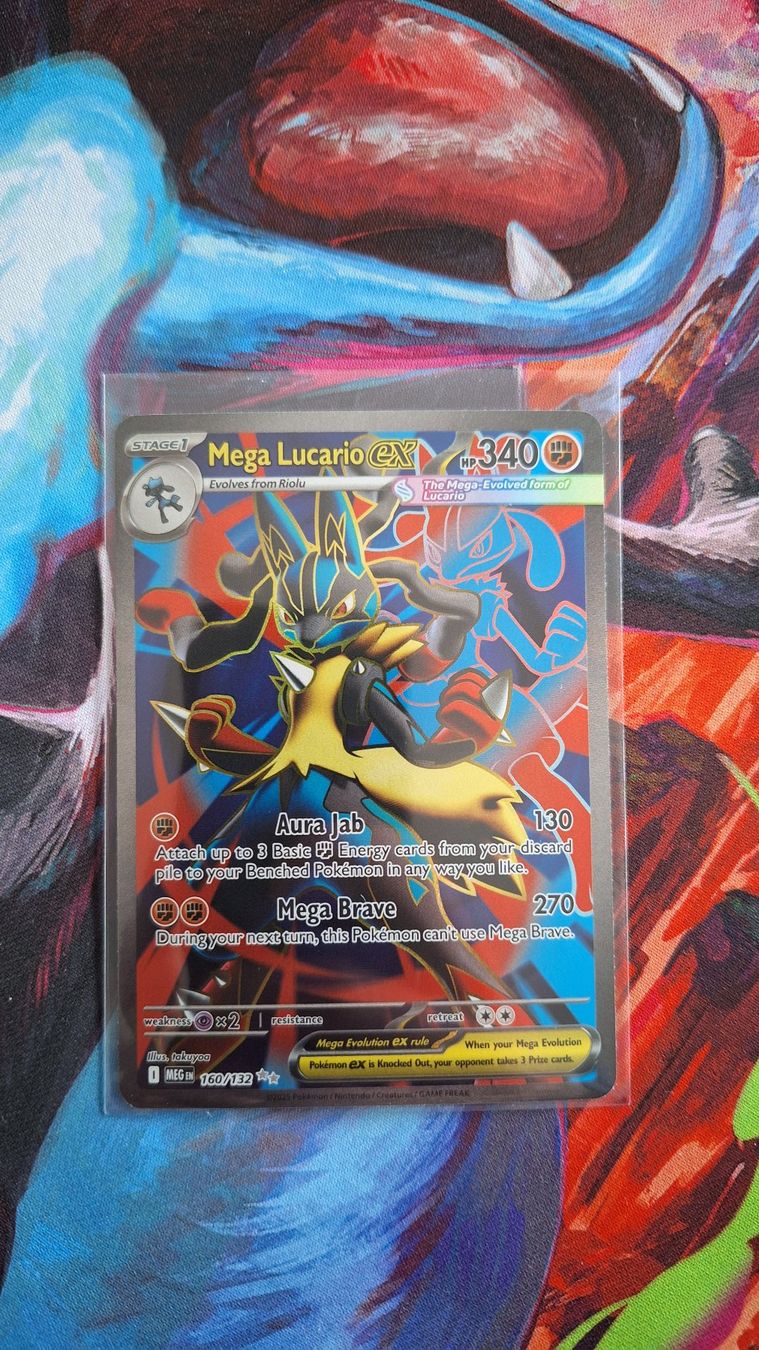 Mega Lucario ex - Pokemon Karte Mega Evolution (Gebraucht) in ...