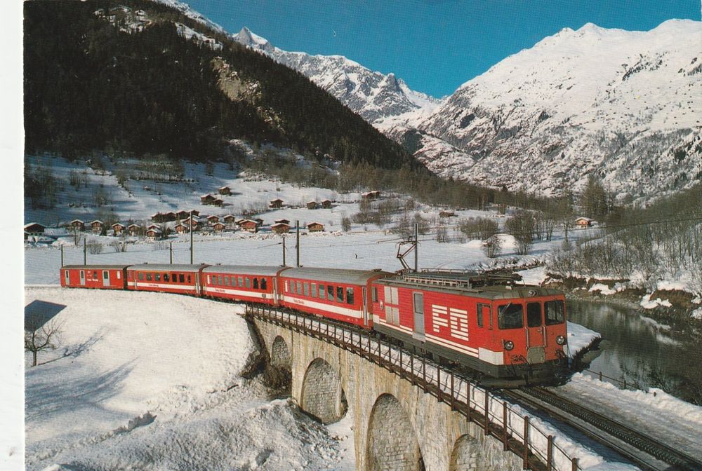 Furka-Oberalp Bahn bei Fiesch (Gebraucht) in Lumbrein für CHF 1 – mit Lieferung auf Ricardo kaufen