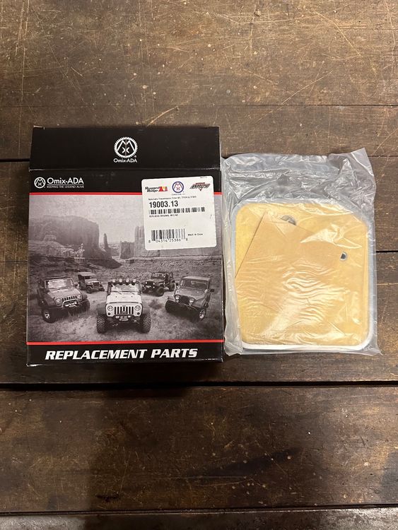 Jeep CJ Omix-Ada 19003.13 Automatic Transmission Filter Kit (Neu und ...