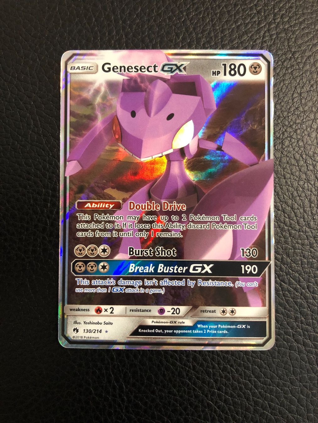 S&M Lost Thunder - Genesect GX 130/214 NM Ab 1 (Gebraucht) in Paradiso ...