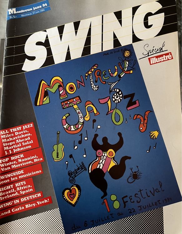 Montreux Jazz Festival 1984 Programmheft/90 Seiten (Gebraucht) in hunzenschwil für CHF 6 – mit ...
